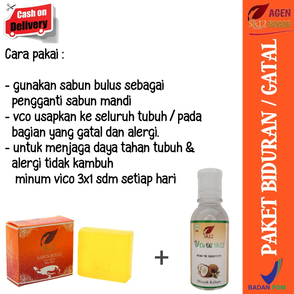 PAKET PENGHILANG GATAL ALERGI BIDURAN KALIGATA / OBAT ALERGI HERBAL ...