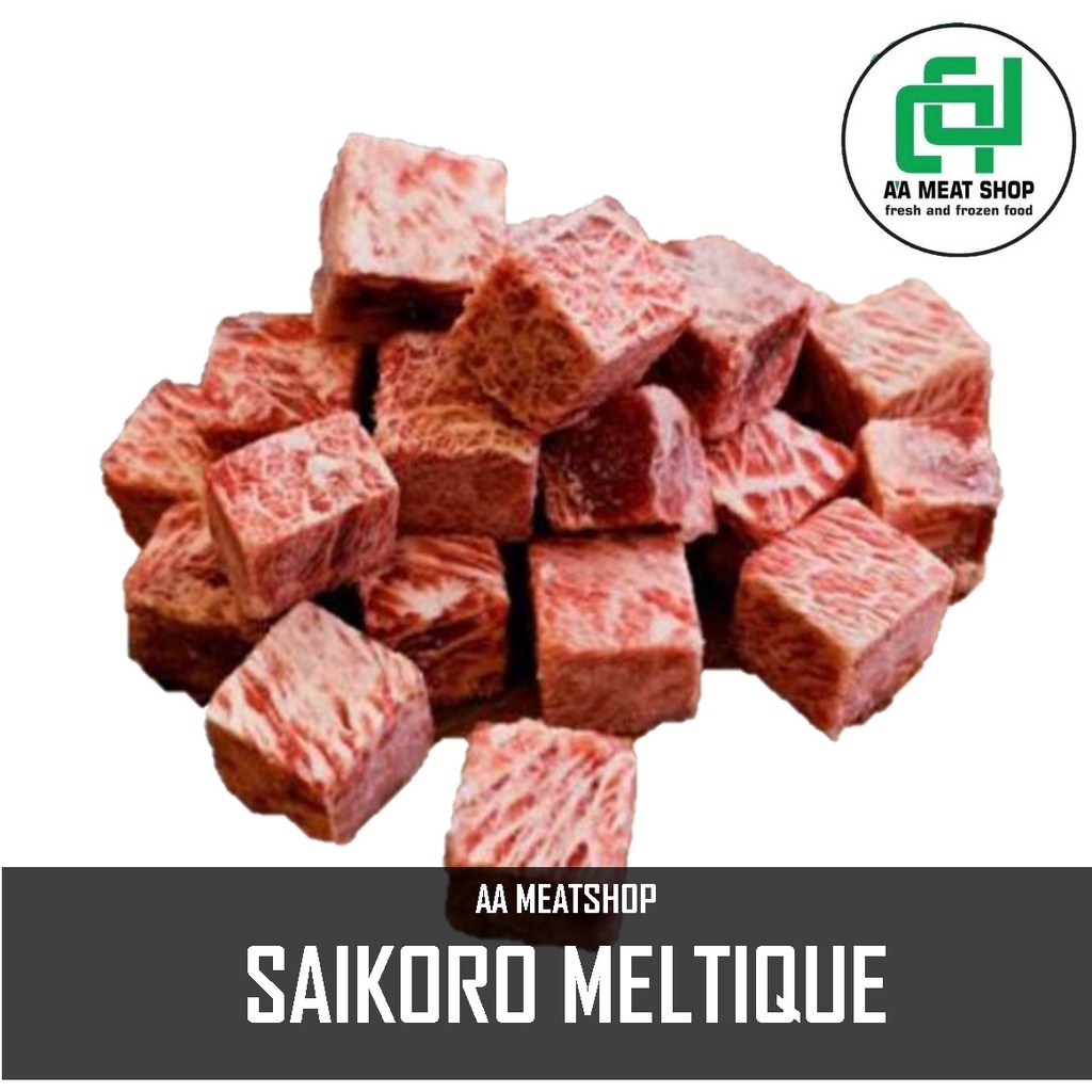 Jual Saikoro Meltique Wagyu Beef Cube 500gr | Shopee Indonesia