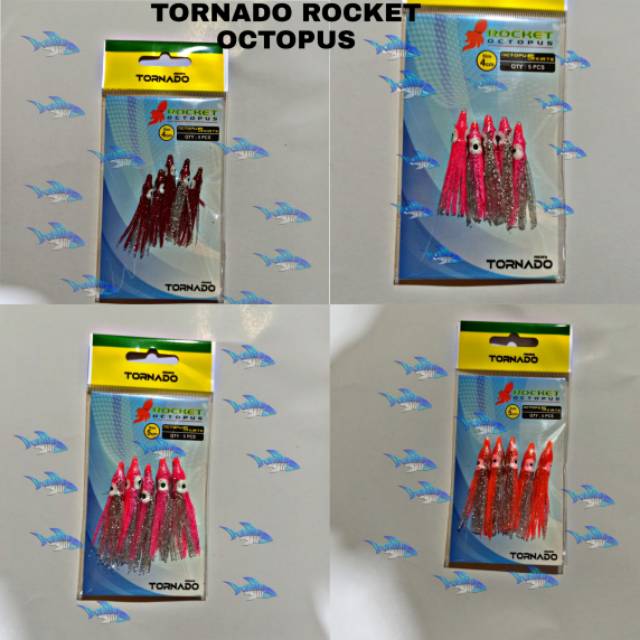 Jual TORNADO ROCKET OCTOPUS 4CM/5CM/6CM | Shopee Indonesia