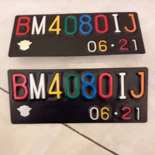 Jual MODIF PLAT NOMOR SEPEDA MOTOR BAUT DALAM FULL COLOUR Indonesia ...