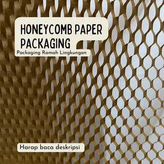 Jual Eco friendly Bubble Wrap Kertas|Packaging Ramah Lingkungan|Honeycomb Paper Wrap|Hexcel Wrap ...