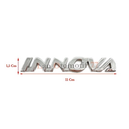 Jual Emblem Logo Mobil Tulisan Innova Bagasi (2004-2015) | Shopee Indonesia