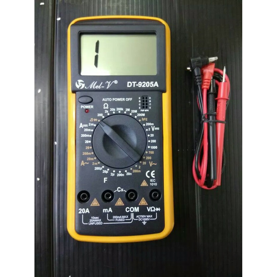 Jual Alat service hp & tablet multitester Digital DT9205A /Avometer Mel ...