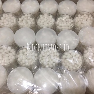 Jual Kapas Cotton Pellete Pelet Pellet Pallet Dental Kedokteran Koas ...