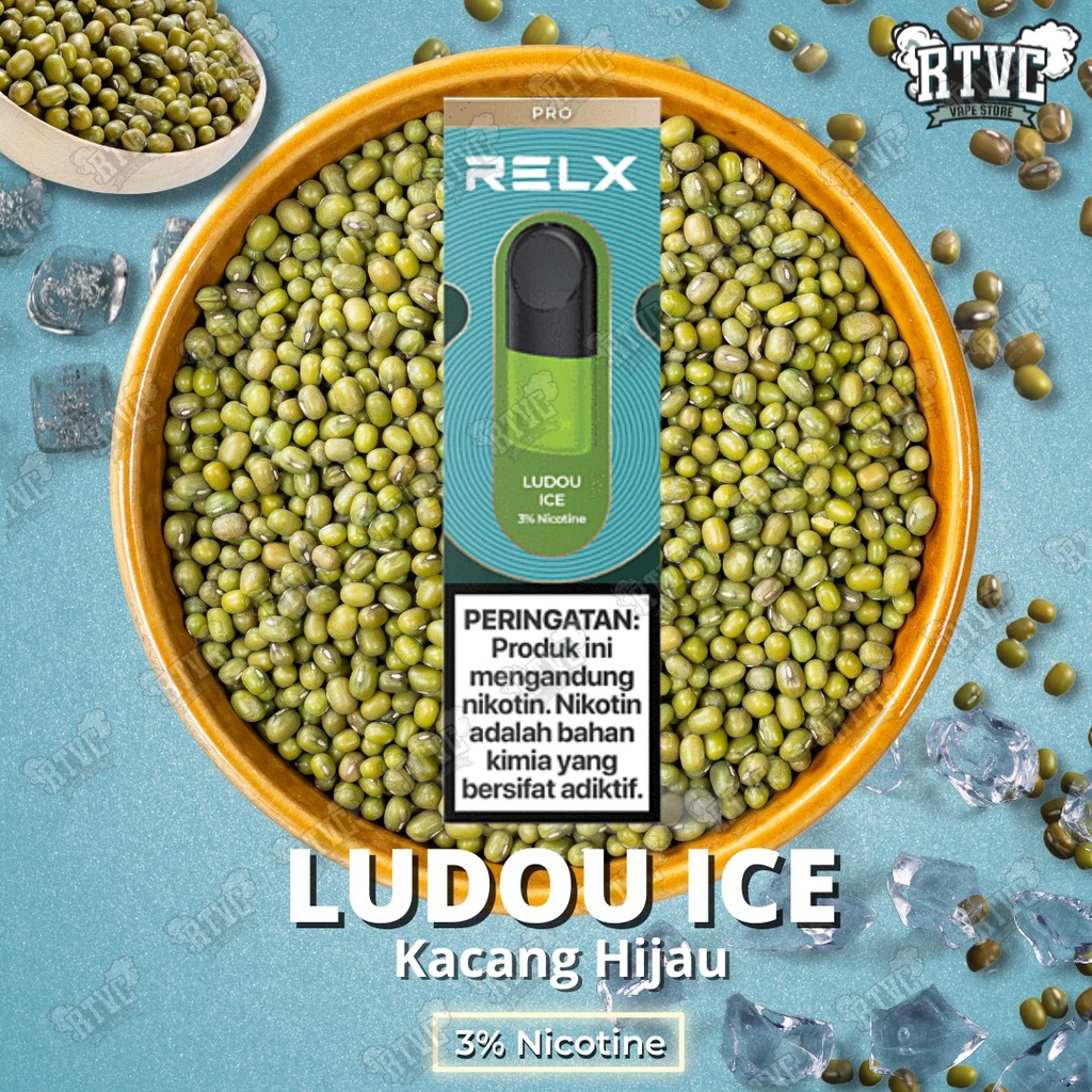 Jual RELX Infinity Pod Pro - Ludou Ice / Kacang Ijo (Isi 2 Pods ...