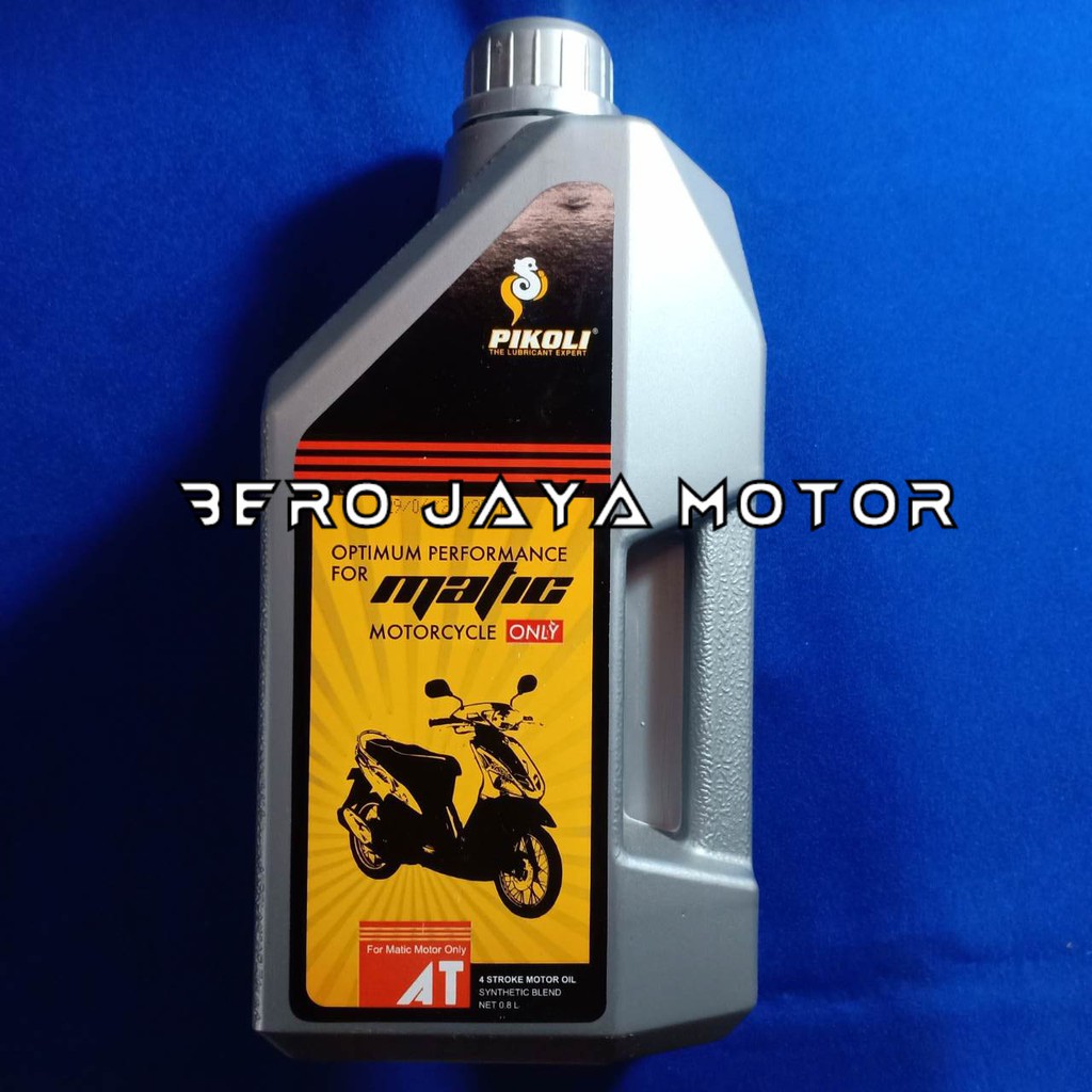 Jual Oli Mesin Matik Pikoli Matic Synthetic Blend 4T 800ml Original ...