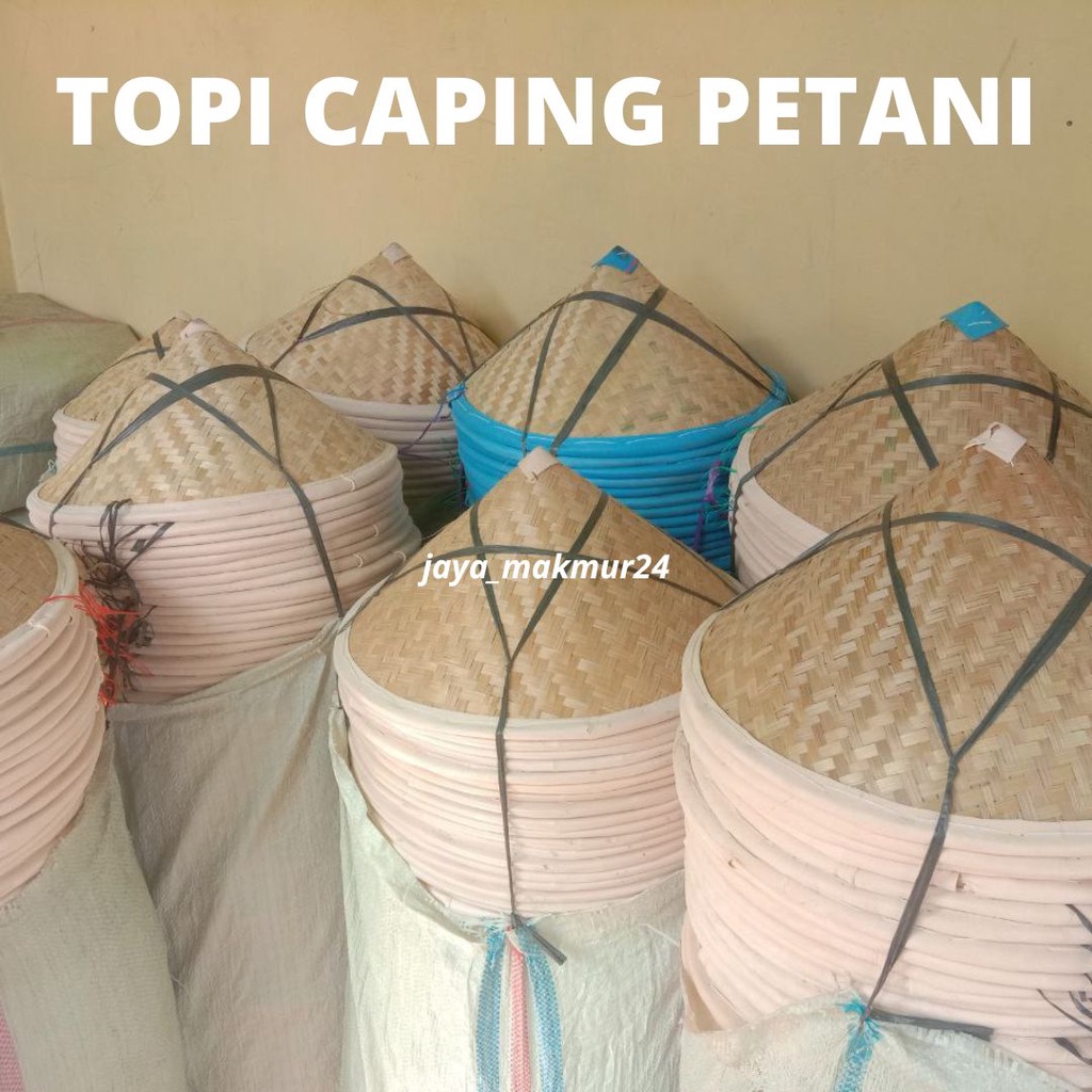 Jual Topi Caping Petani Untuk Anak dan Dewasa - Topi Tudung Tani ...