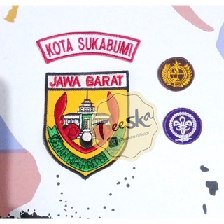 Jual Set Atribut Seragam Pramuka Logo Tunas Kelapa dan Wosm, Logo ...