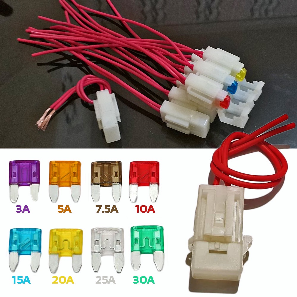 Jual Soket Sikring Tabung Kaca Keramik Cucuk Kecil Bundle Socket Car ...