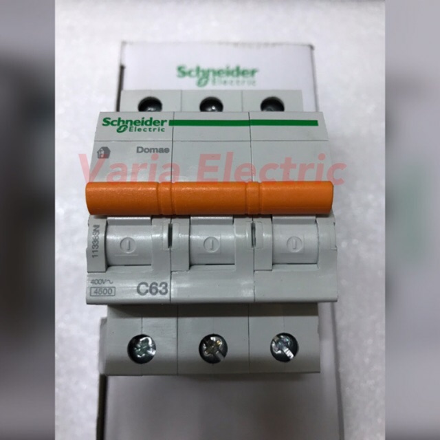 Jual MCB 3 phase 50A/63A (schneider) | Shopee Indonesia