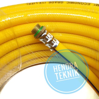 Jual SELANG KOMPRESOR 10M SELANG ANGIN COMPRESSOR HOSE KUNING 120 PSI ...