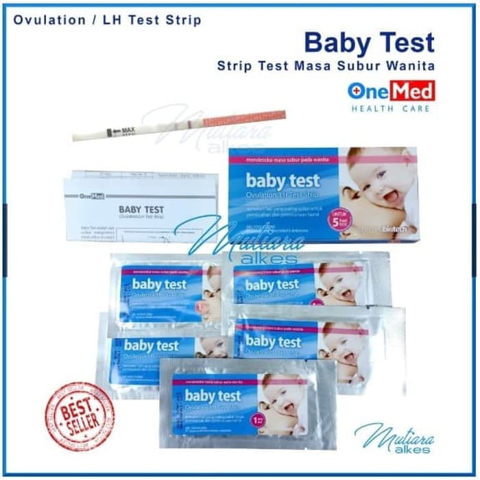 Jual Mta-87 Strip Test Masa Subur Wanita / Baby Test OneMed (Ovulation ...