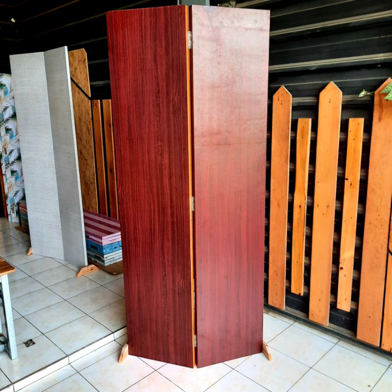 Jual partisi ruangan minimalis tipe a1 2 panel plus packing | Shopee ...