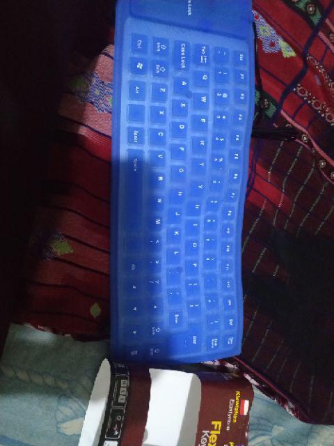 Flexibel Keyboard USB Keyboard Fleksibel Anti Air | Shopee Indonesia