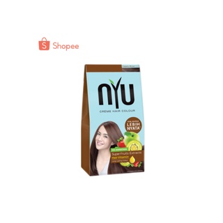 Jual NYU Creme Hair Colour Coppery Brown 2 pcs | Shopee Indonesia