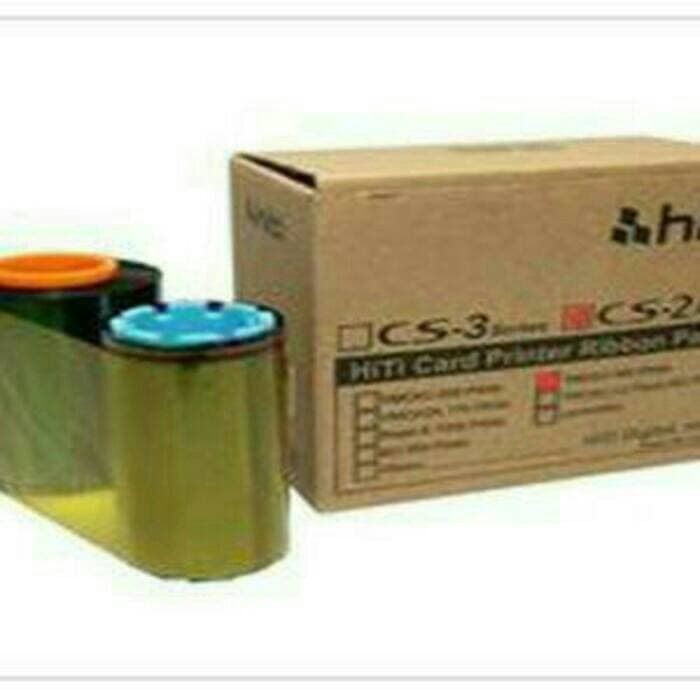 Jual RIBBON ID CARD YMCKO / COLOR HITI CS200E 400 PRINT | Shopee Indonesia