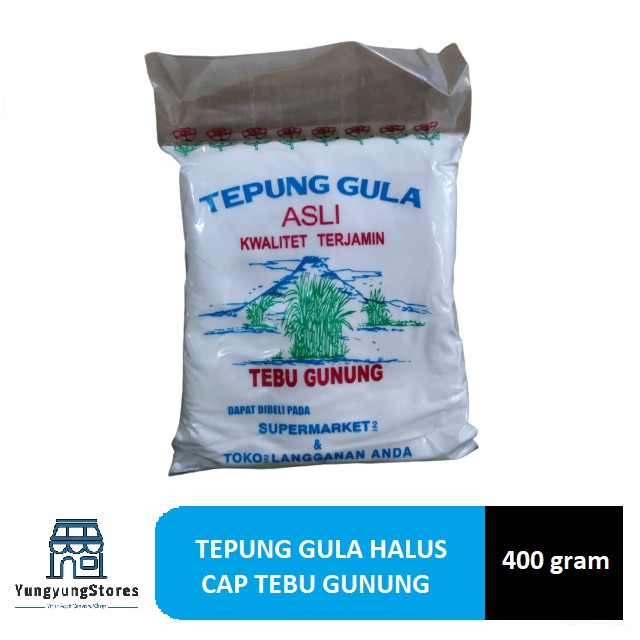 Jual Tepung Gula Halus Cap Tebu Gunung 400 Gram | Shopee Indonesia