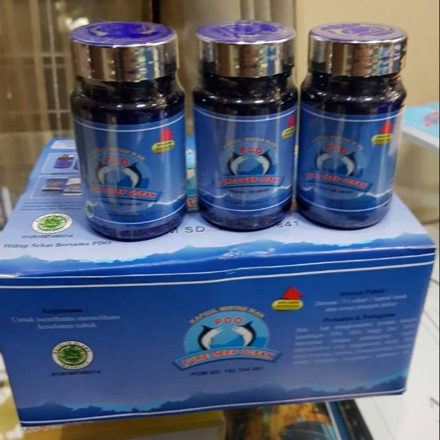 Jual PURE DEEP OCEAN Kapsul (PDO Fish Oil, minyak ikan murni utk ...