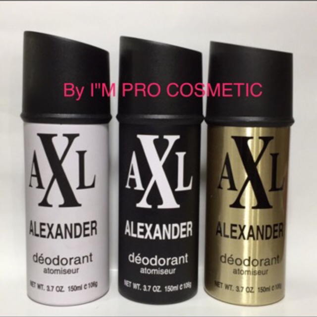 Jual Alexander AXL Deodorant Spray 150 ml. | Shopee Indonesia
