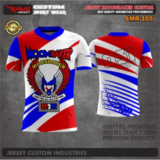 Jual JERSEY MOONRAKER PRINTING CUSTOM JERSEY MOONRAKER PRINTING KAOS ...