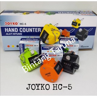 Jual Alat Hitung Joyko HC-5 Hand Counter JOYKO HC-5 Hitung Tasbih Zikir ...