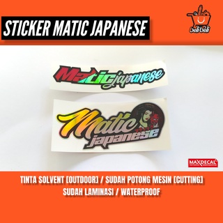 Jual stiker panas kok sama matic / stiker matic / stiker viral / stiker ...