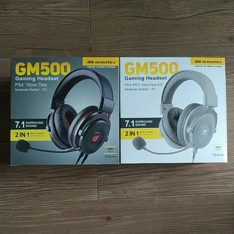 Jual READY dbE GM 500 | GM500 Gaming Headset - 7.1 Surround Headphone ...