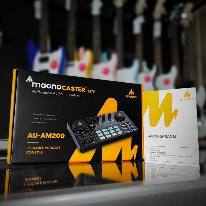 Jual MAONO AU-AM200 SOUNDCARD HP PODCAST ZOOM SMULE ASMR | Shopee Indonesia