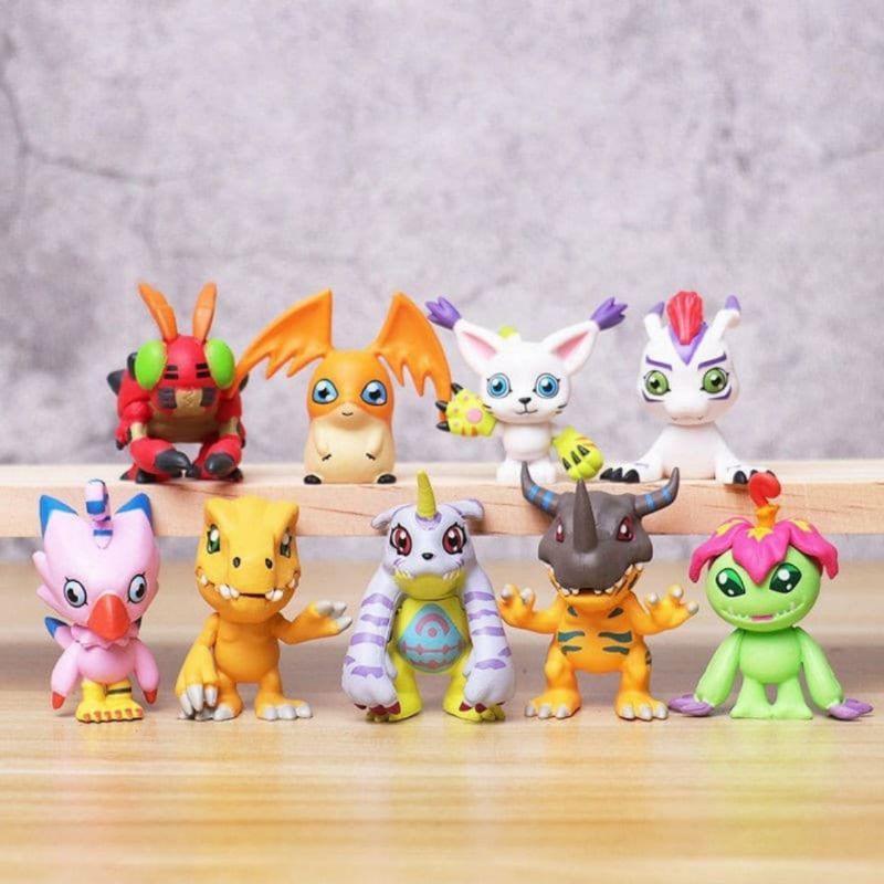 Jual ANIME DIGIMON ADVENTURE MINI FIGURE AGUMON GABUMON PATAMON SET ...