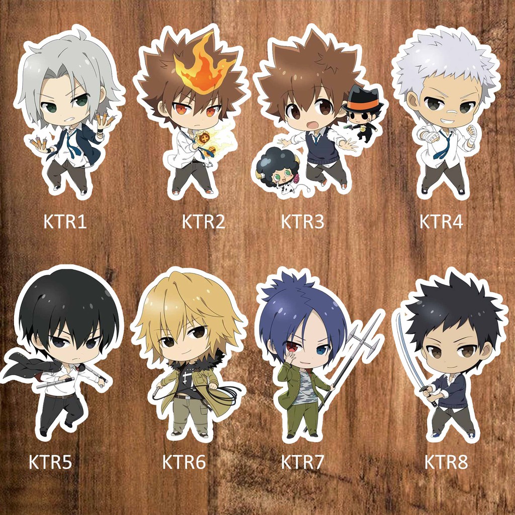 Jual sticker stiker anime Katekyo Hitman Reborn | Shopee Indonesia