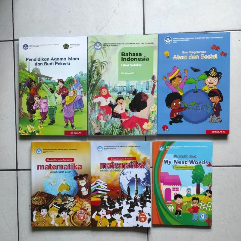 Jual BUKU PAKET KURIKULUM MERDEKA KELAS 4 | Shopee Indonesia