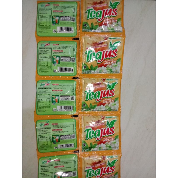 Jual teajus melati renceng (isi 10 sachet) | Shopee Indonesia