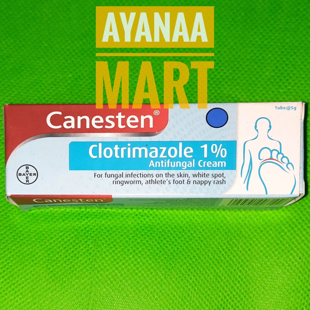 Jual Canesten Krim 5 Gr - Salep Infeksi Jamur Kulit, Panu, Kadas, Kurap ...