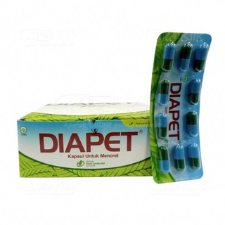 Jual DIAPET Kapsul / Obat Diare (1 Strip isi 10 kapsul) Indonesia|Shopee Indonesia