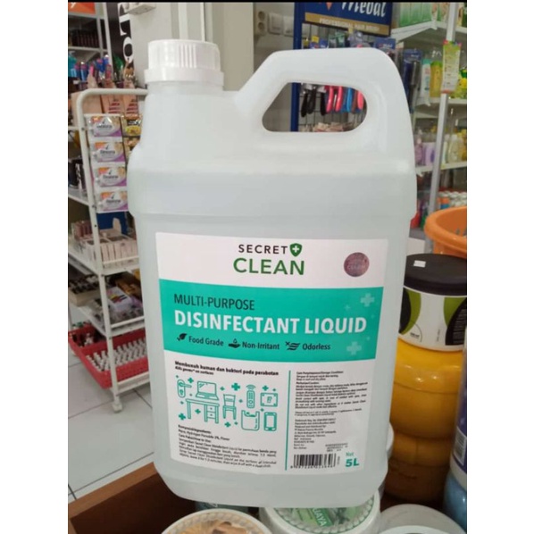 Jual Secret Clean Disinfectant 5 Liter | Shopee Indonesia