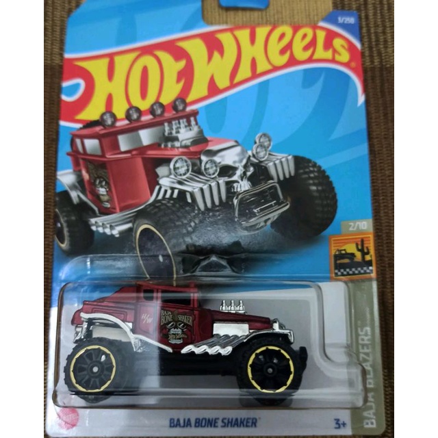 Jual Hotwheels BAJA BONE SHAKER RED / Hot Wheels / Diecast | Shopee ...