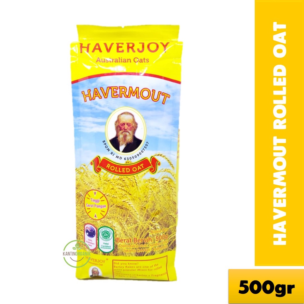 Jual Haverjoy Rolled Oat Australian 500gr | Shopee Indonesia