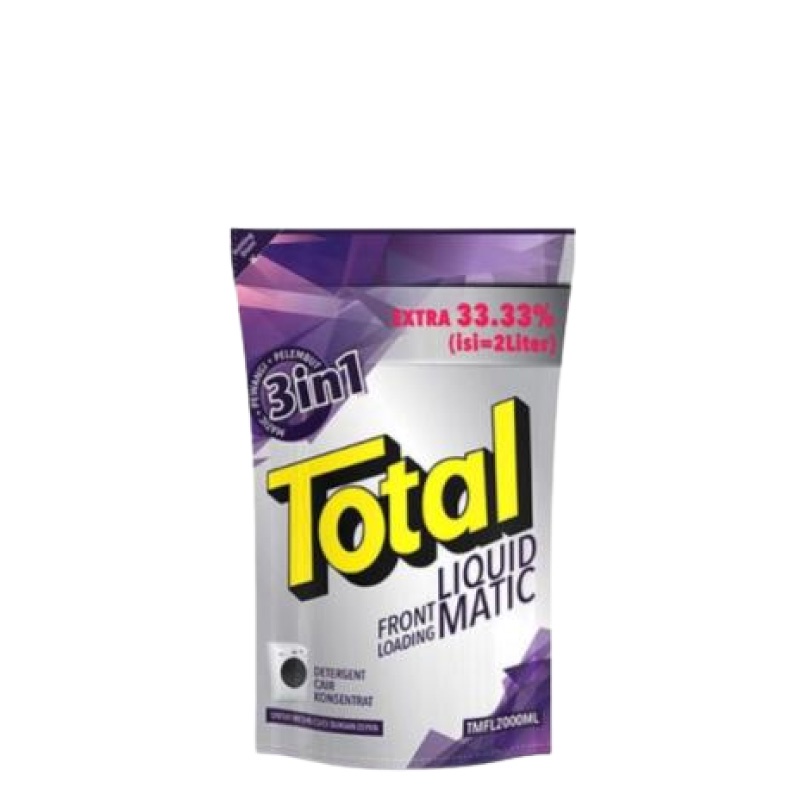 Jual Total Deterjen Matic Front Loading Liquid 2000 mL | Shopee Indonesia