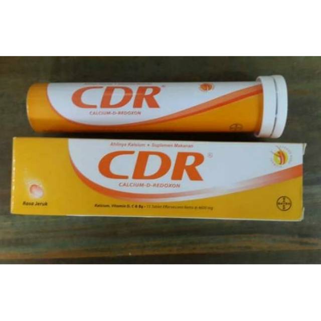 Jual CDR Calcium 10Tablet / CDR Effervescent isi 10 Tablet | Shopee ...