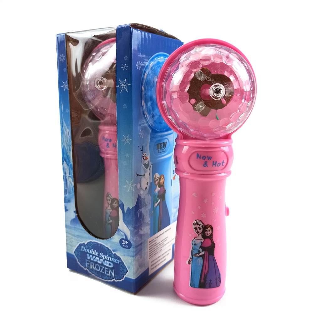 Jual Frozen Magic Wand Spinner Music Toy NB-04320 | Shopee Indonesia