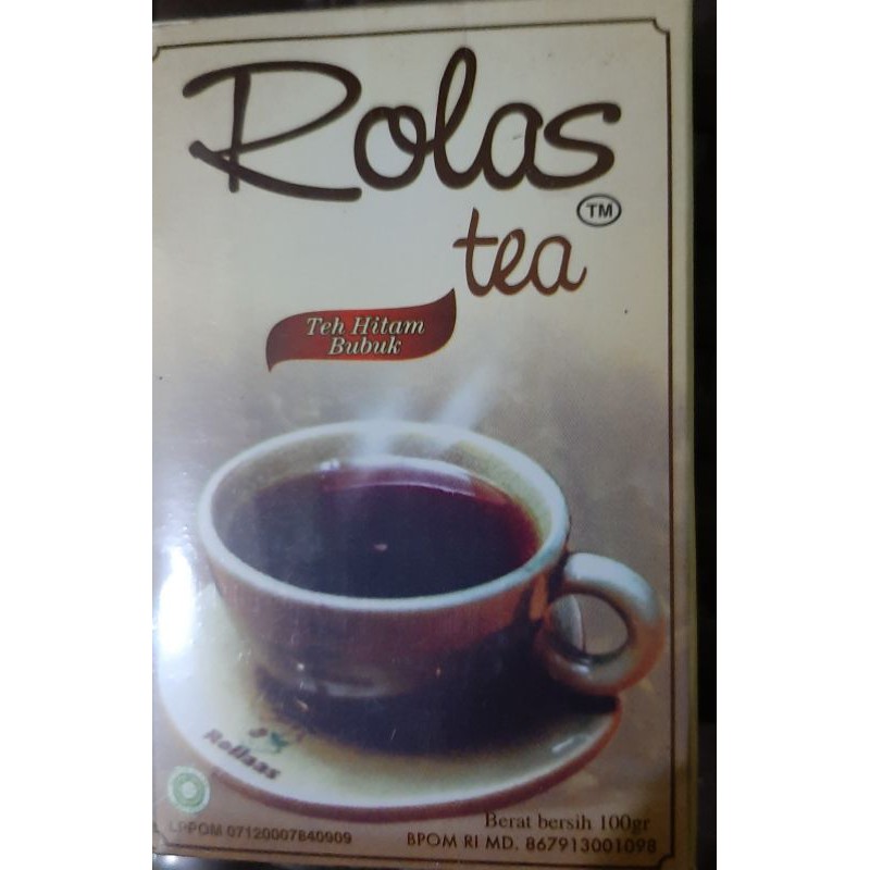 Jual Rolas Tea - Teh Hitam Bubuk 100 gram | Shopee Indonesia