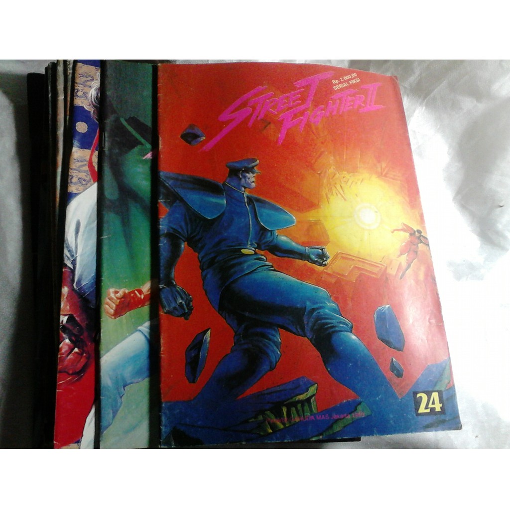 Jual Komik Street Fighter II 1-24 Tamat komik langka | Shopee Indonesia