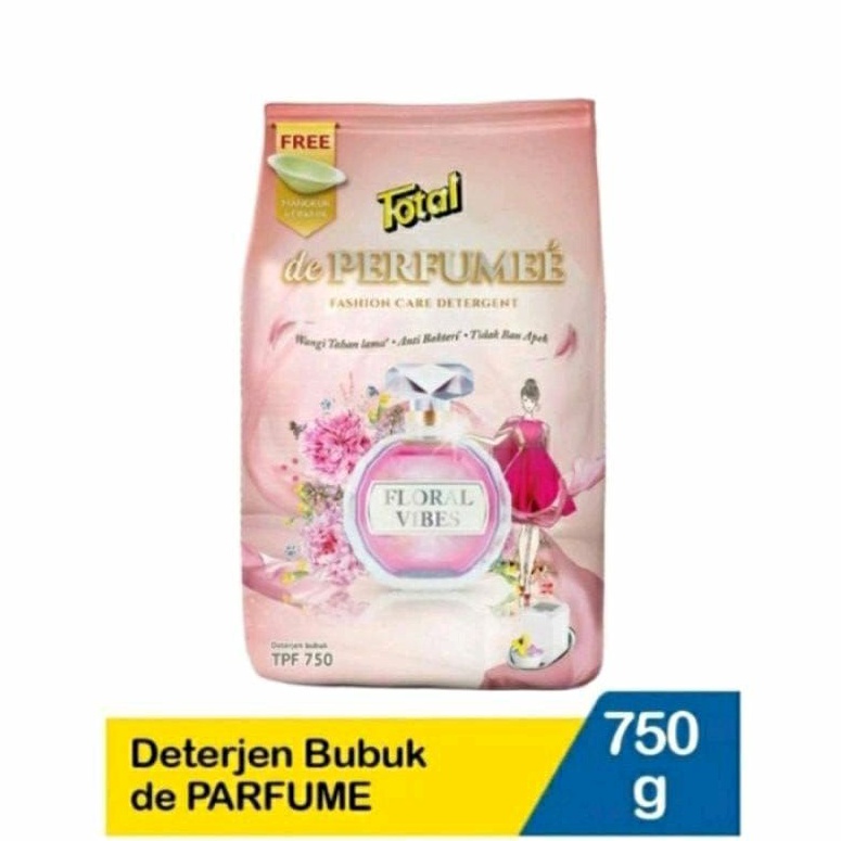 Jual total detergent bubuk 750g/total sabun cuci 750g/total 750g/total ...