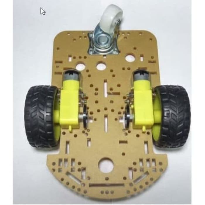 Jual NEW SMART CAR CHASSIS 3 RODA ARDUINO BARU CHASIS MOBIL ROBOT 1 ...