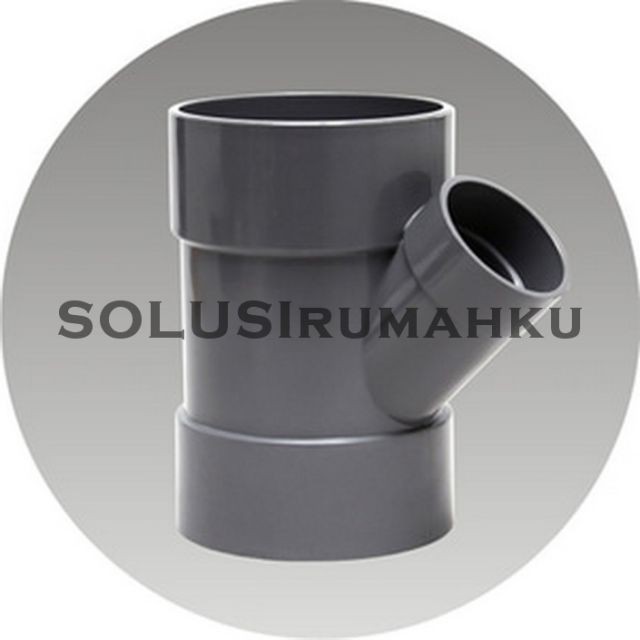 Jual Tee Y 45* Rucika D 4" D Y Branch 45 Derajat DY D-Y 4 Inch SRNew2784 | Shopee Indonesia