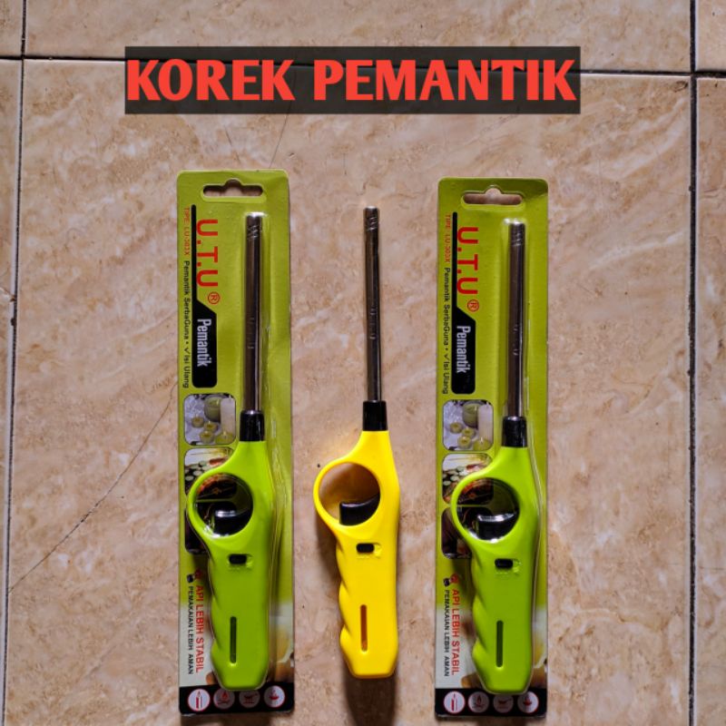 Jual Korek api tembak pemantik kompor wos | Shopee Indonesia