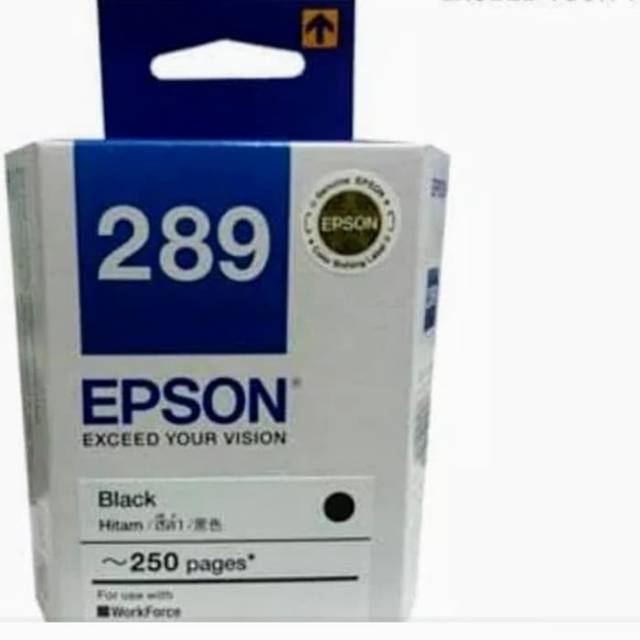Jual TINTA EPSON 289 BLACK ORIGINAL | Shopee Indonesia