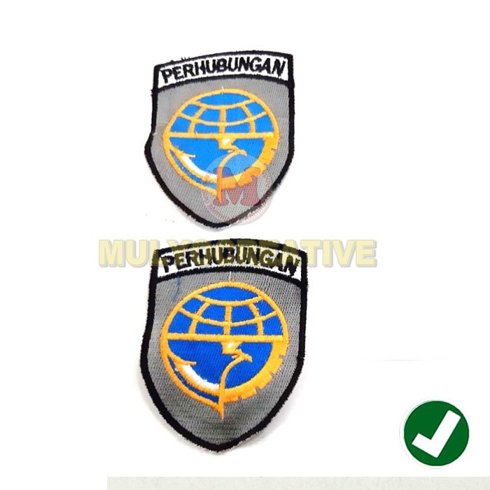 Jual Bordir Logo Dinas Perhubungan - Bordir Badge Perhubungan Rapi ...