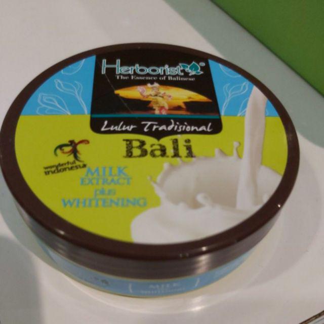 Herborist Lulur Tradisional Bali Milk - 100gr | Shopee Indonesia