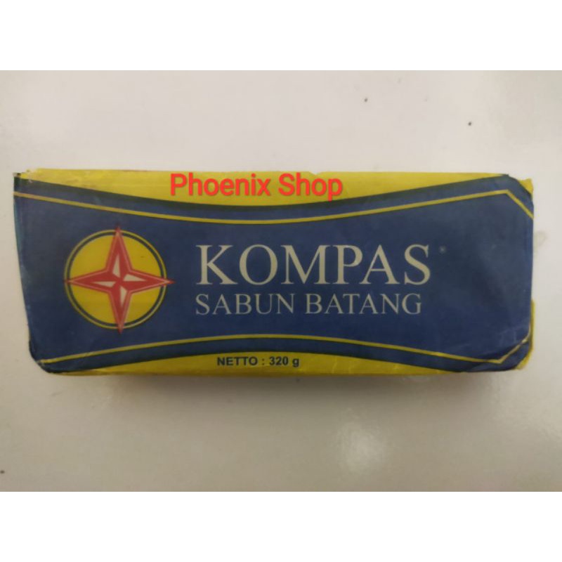 Jual SABUN BATANG / BATANGAN KOMPAS BESAR 320g | Shopee Indonesia